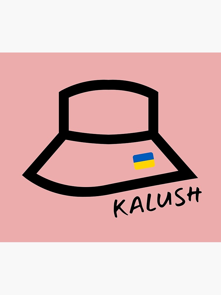 "Eurovision 2022 Ukraine Kalush Orchestra bucket hat" Poster for Sale ...