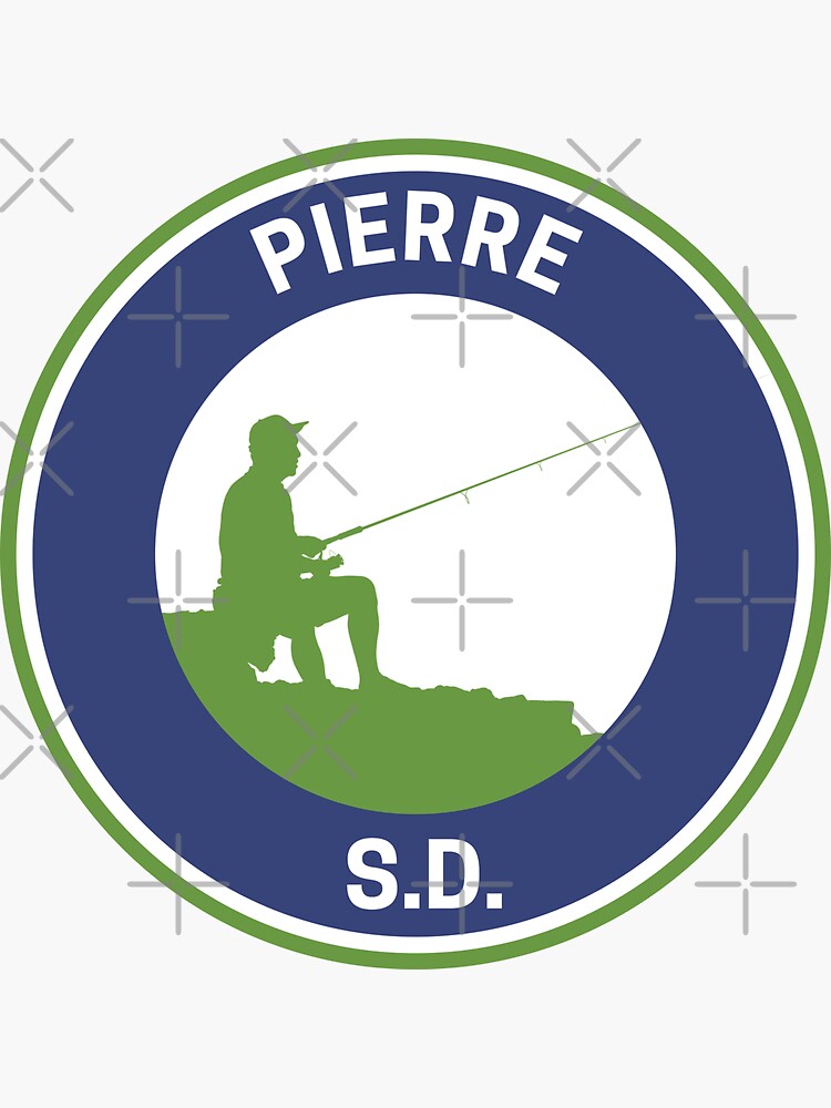 "Vintage Pierre South Dakota" Sticker by fearcity | Redbubble