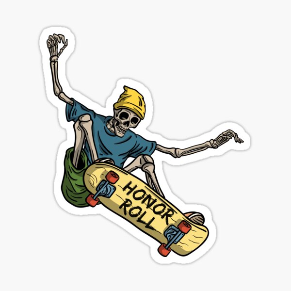 "Honor Roll" Sticker by grimcon | Redbubble