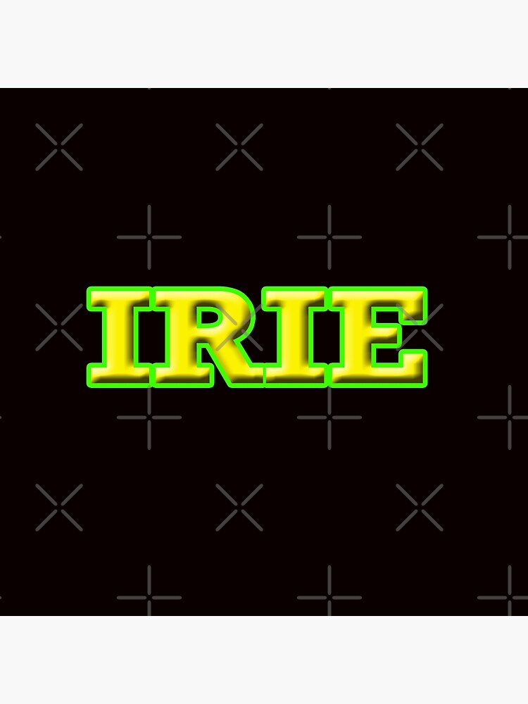 "Irie Jamaica Slang" Poster for Sale by Angelle55 | Redbubble