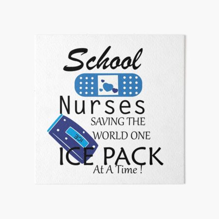 "School Nurses Saving The World One Ice Pack At A Time,happy nurses ...