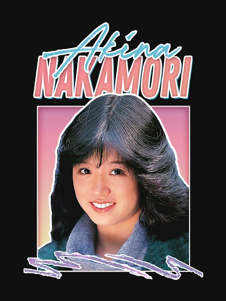 "Akina Nakamori Retro Style J Pop Music Fan Design" T-shirt for Sale by ...