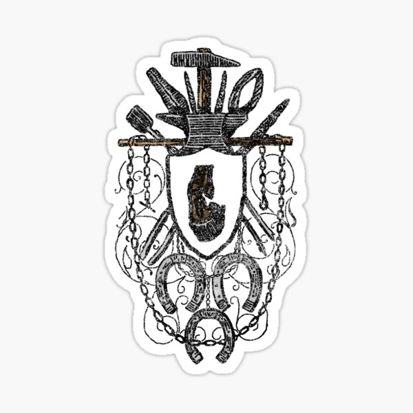 "farrier" Sticker by EH-Design | Redbubble