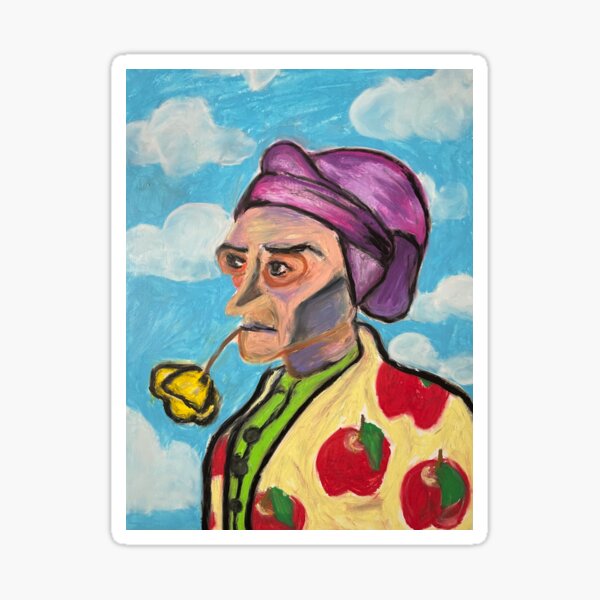"Dante" Sticker by KatBlouchArt | Redbubble