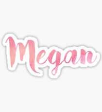 Megan Stickers | Redbubble