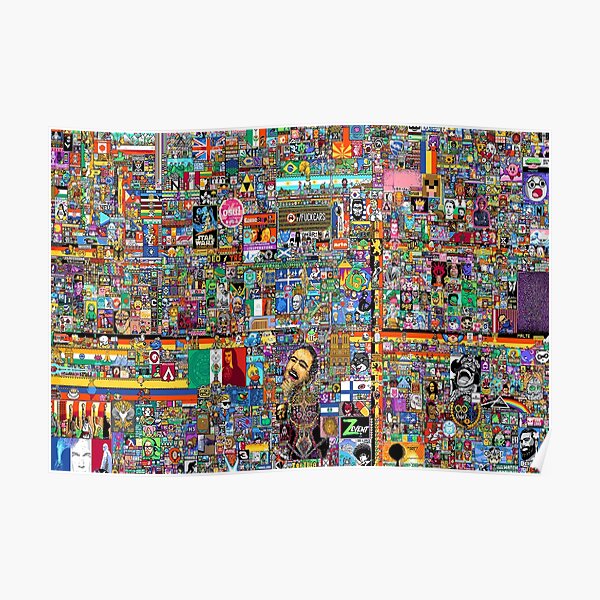 "r/place 2022 Ultra HD Reddit Place Official Final Canvas (13.5K ...
