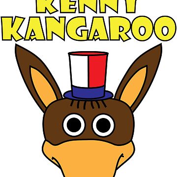 "Kenny Kangaroo " Sticker for Sale by Park-Paradise | Redbubble