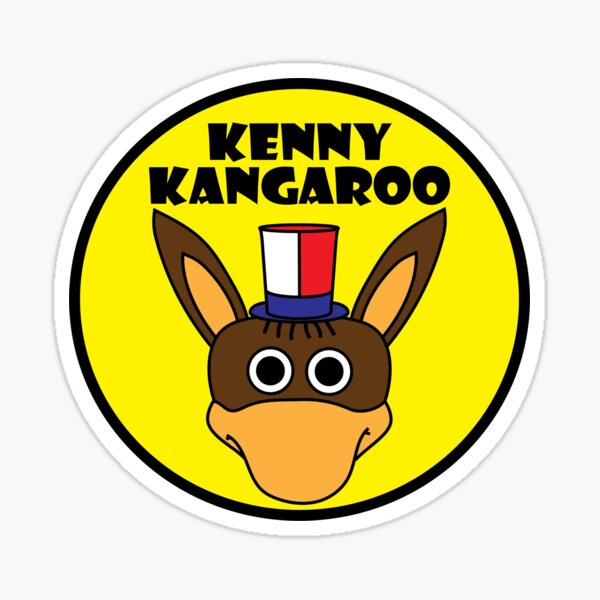 "Kenny Kangaroo " Sticker for Sale by Park-Paradise | Redbubble