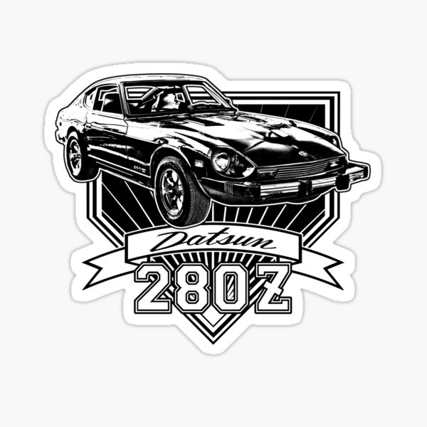 "280Z Datsun" Sticker for Sale by CoolCarVideos | Redbubble