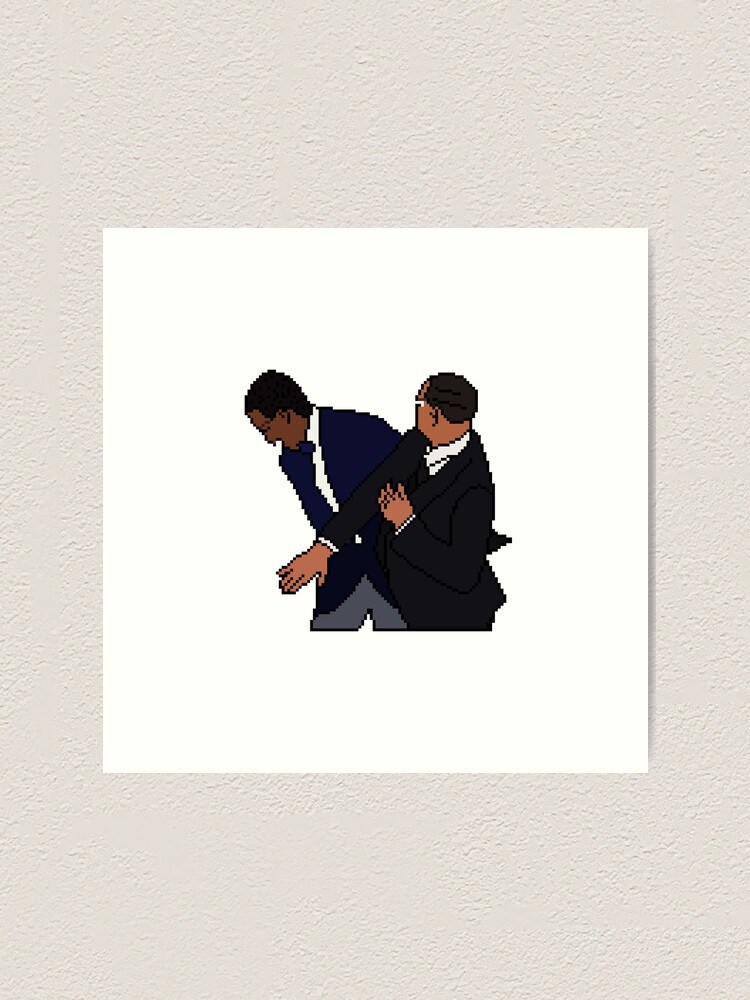 "Will Smith Chris Rock Slap Meme" Art Print for Sale by JustInsaneSkill ...