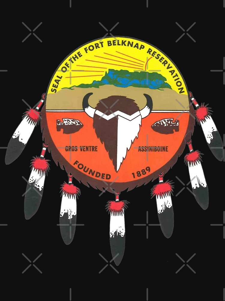 "Seal of the Fort Belknap Indian Community USA" T-shirt for Sale by ...