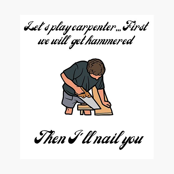 Funny Carpenter Memes Funny Carpenter Memes Caps & Hats | Unique