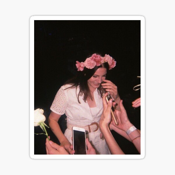 "Lana Fans Blush" Sticker by TravisRoe | Redbubble