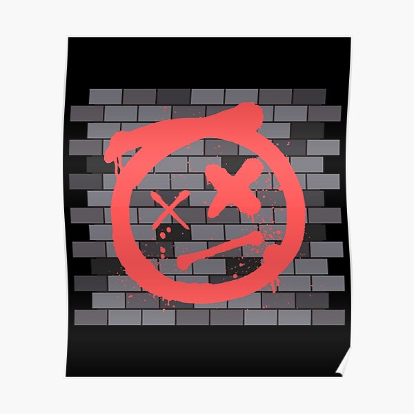 "Not So Smiley Face" Poster for Sale by Migueman | Redbubble