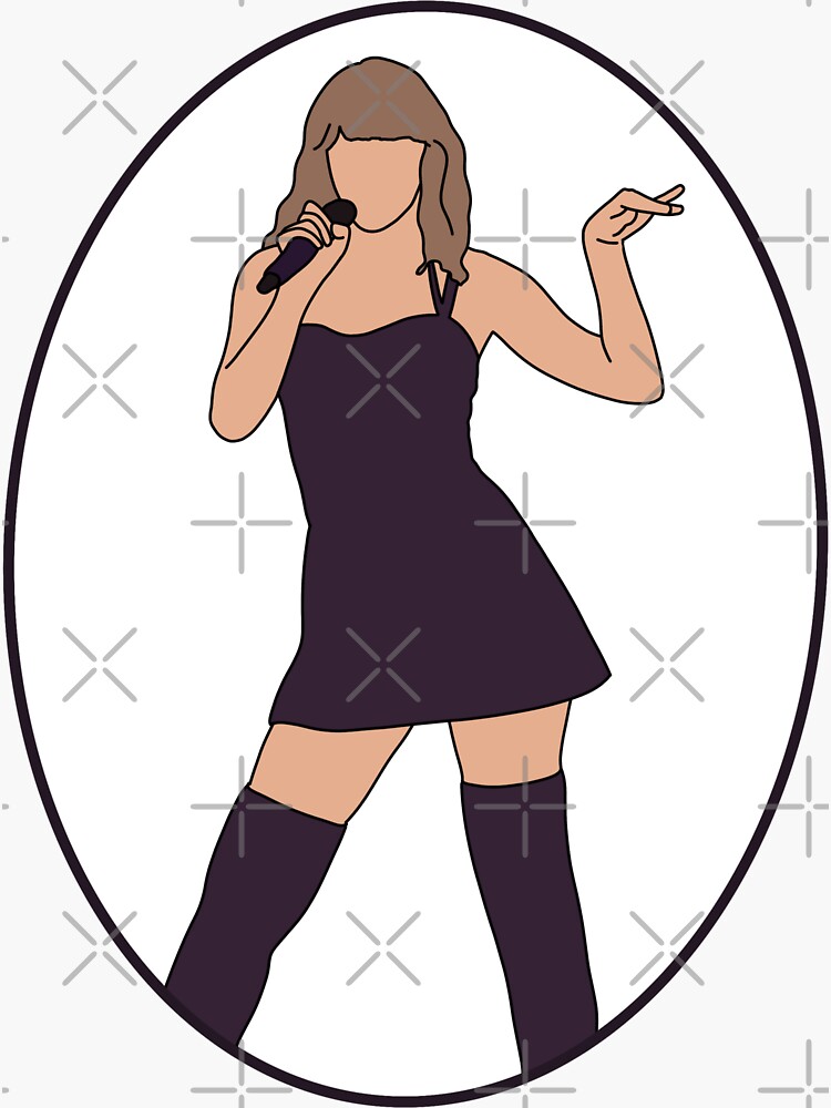 "Taylor Swift Lover Performance" Sticker for Sale by sarahswiftie ...