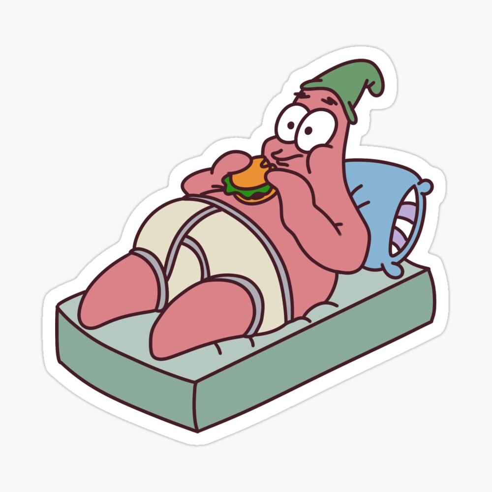 Patrick Comiendo Galletas