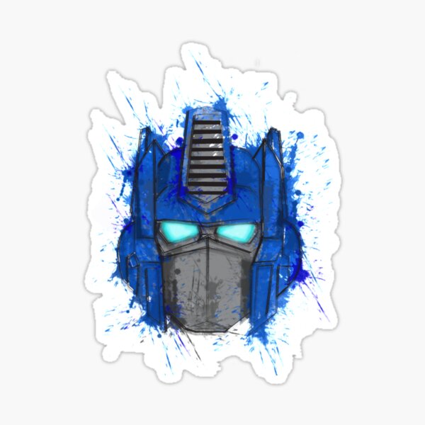 "Optimus Prime" Sticker by realchompion | Redbubble