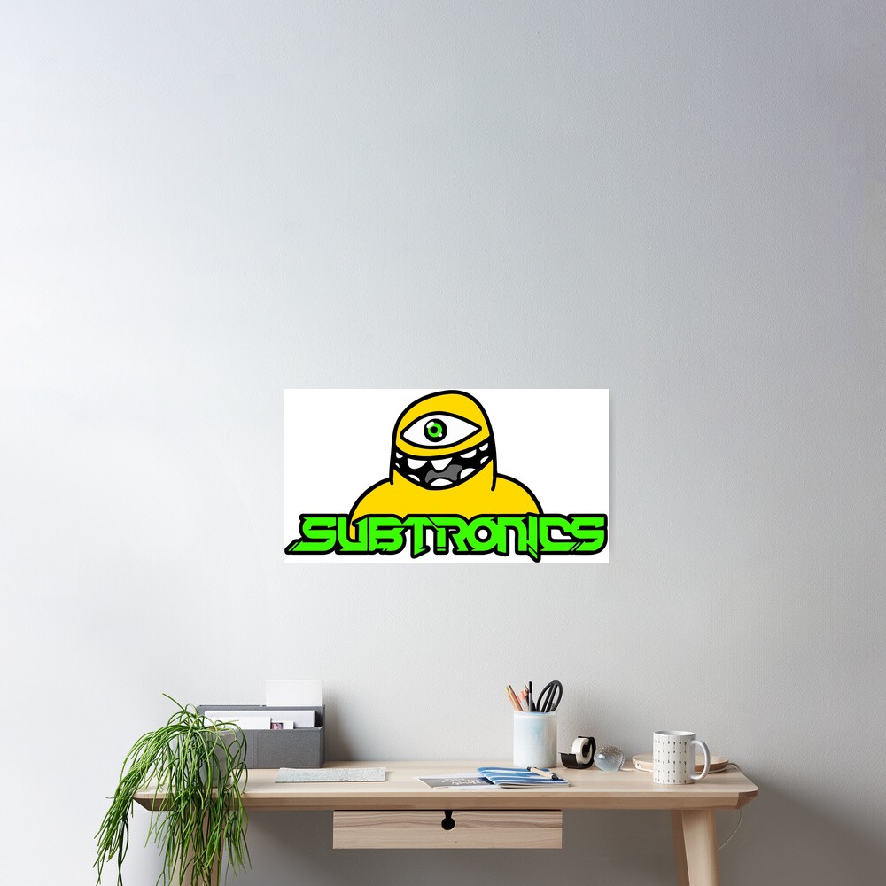 "Subtronics-logo" Poster for Sale by penurunanbend | Redbubble