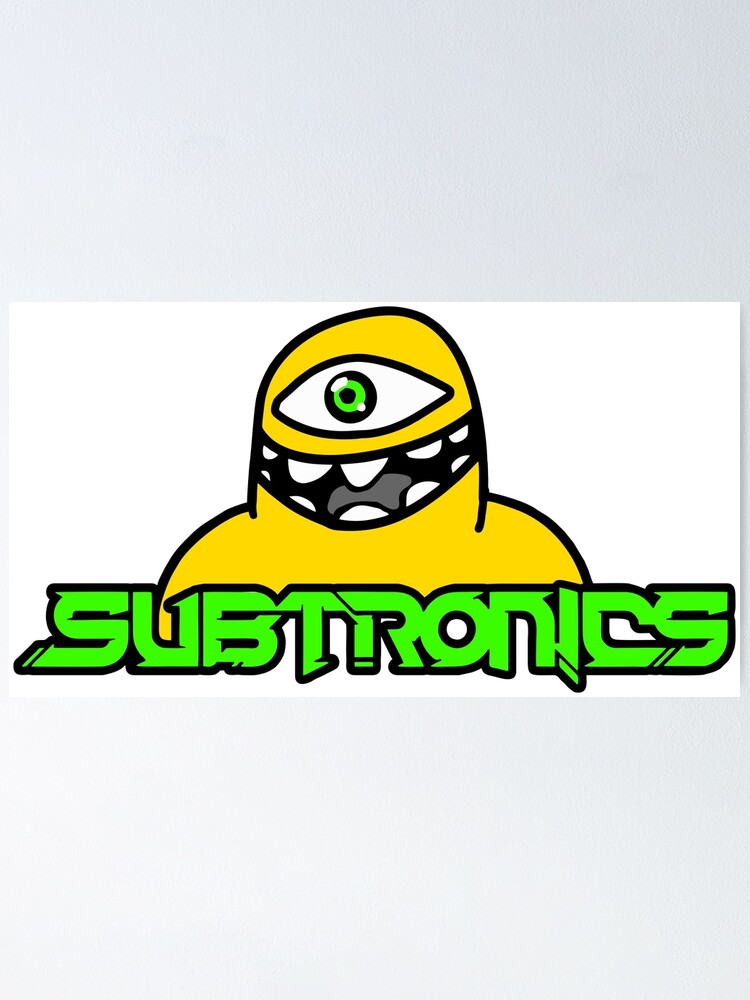 "Subtronics-logo" Poster for Sale by penurunanbend | Redbubble