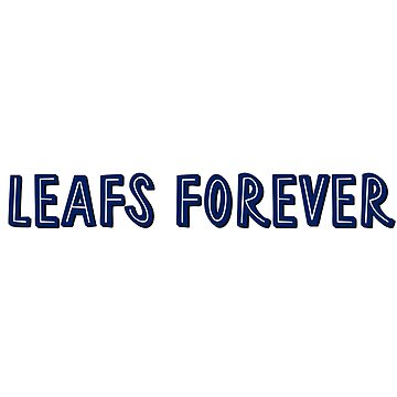"leafs forever" Sticker for Sale by cartershart | Redbubble