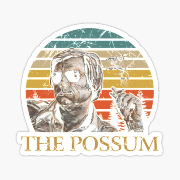 "George Jones Vintage The possum " Sticker by ShelbADesigns | Redbubble