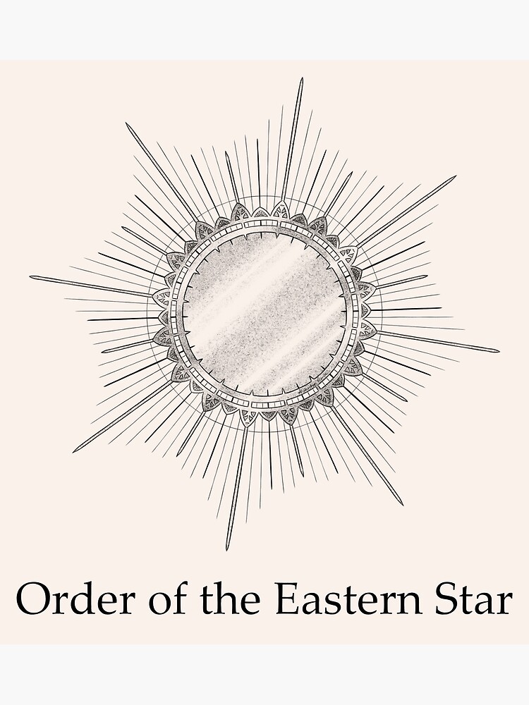 "The Sun - Order of the Eastern Star" Poster for Sale by ...