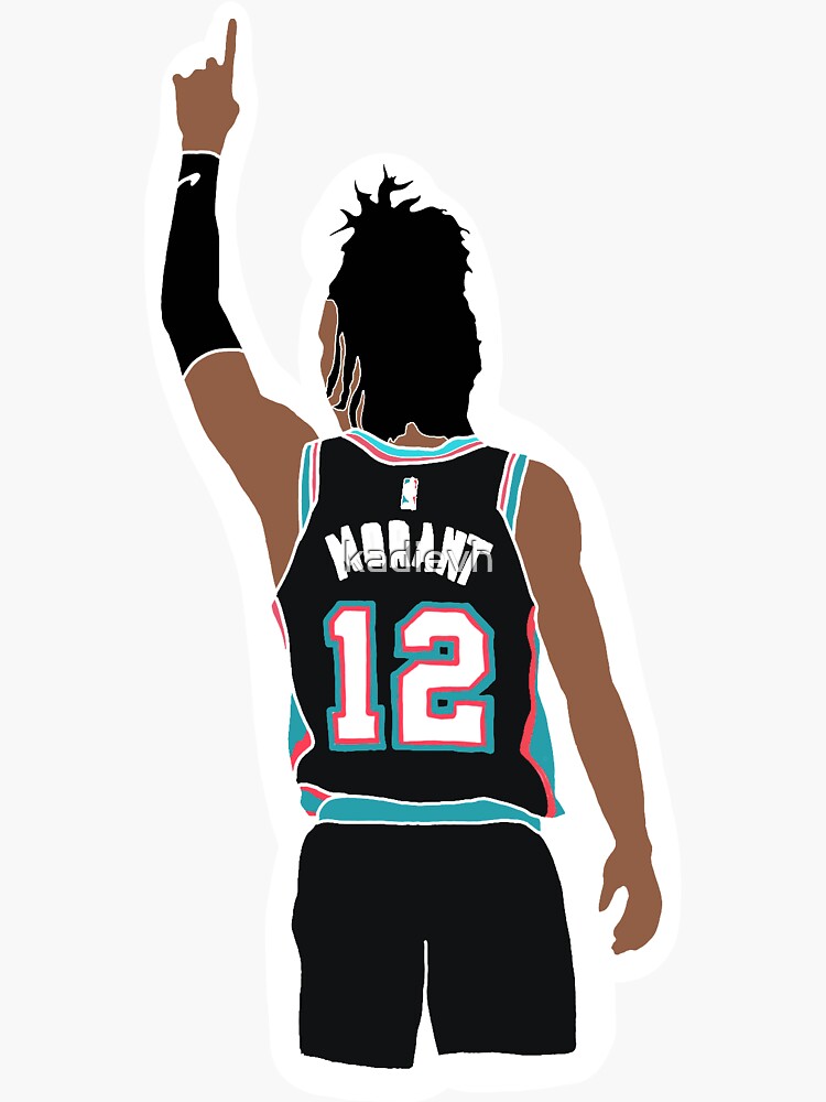 "Ja Morant" Sticker by kadievh | Redbubble