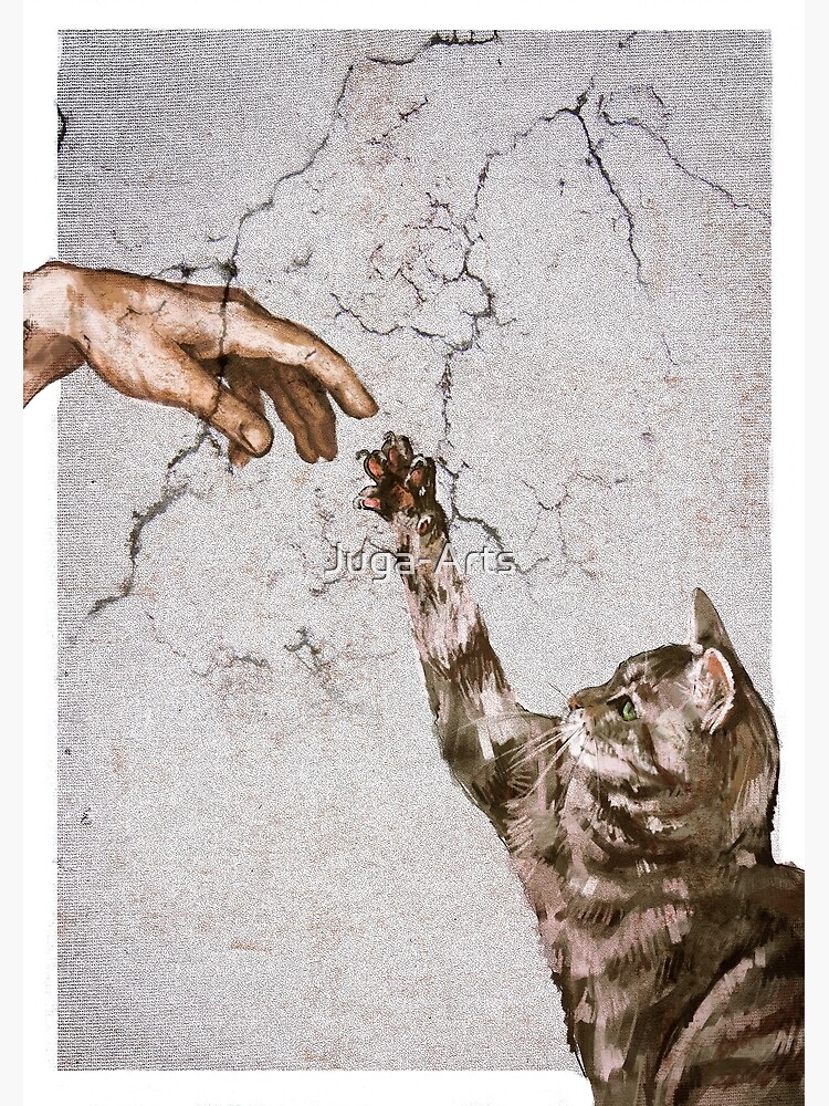 "When Adam created the domesticated cat." Art Print for Sale by Juga ...