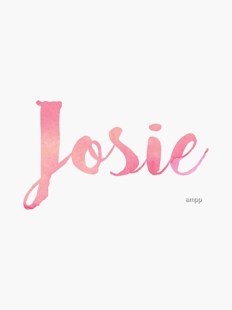 "Josie" Sticker for Sale by ampp | Redbubble