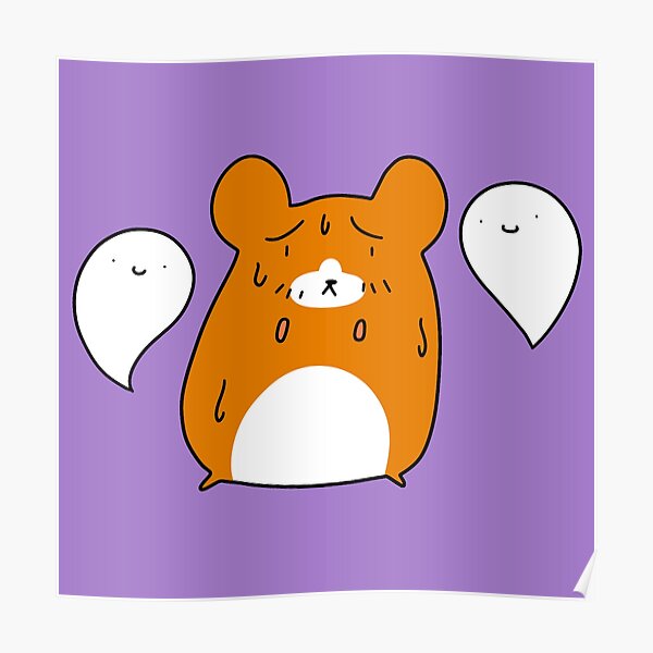 Scared Hamster Posters | Redbubble