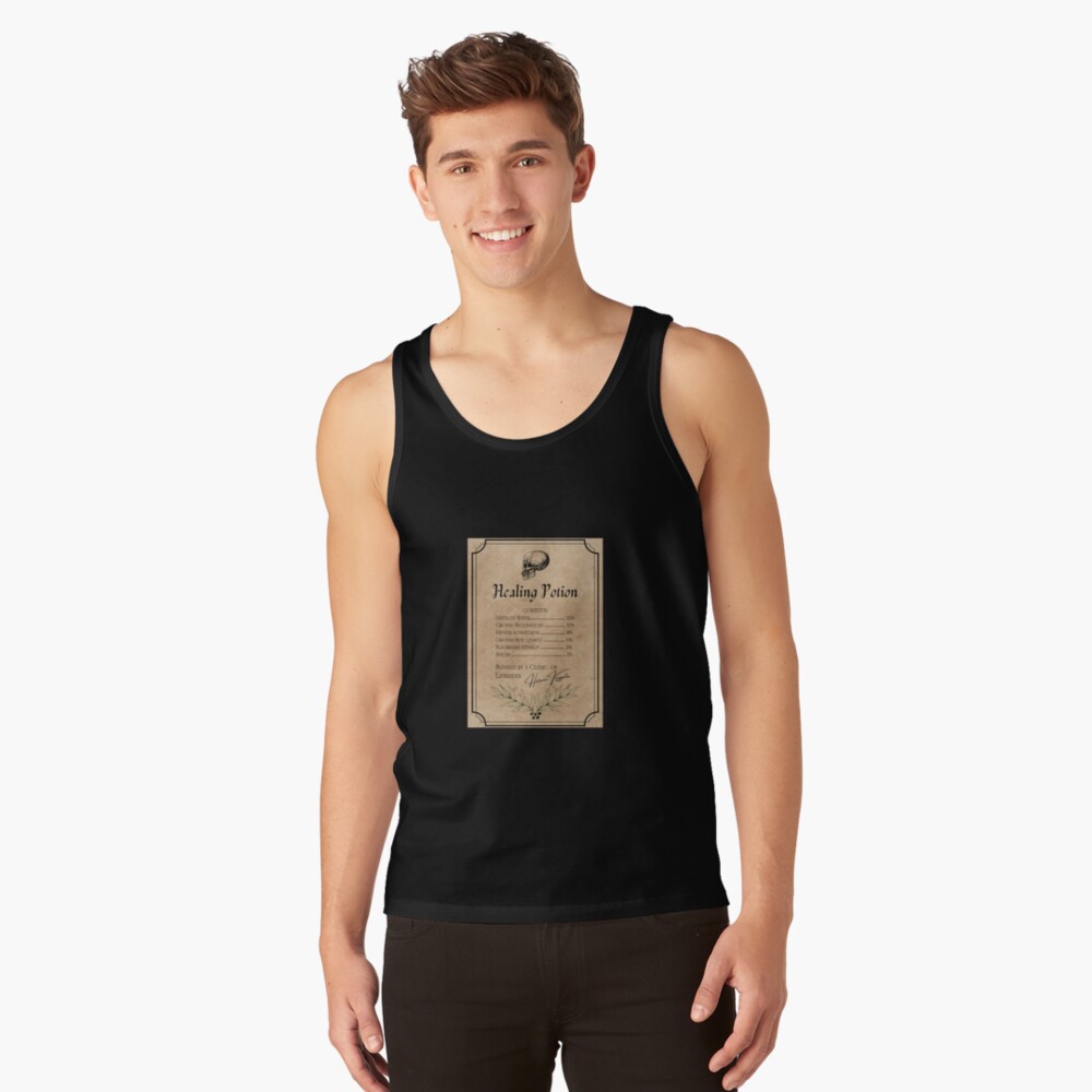 "D&D Vintage Healing Potion Label" Sticker for Sale by IsabellaPezza ...