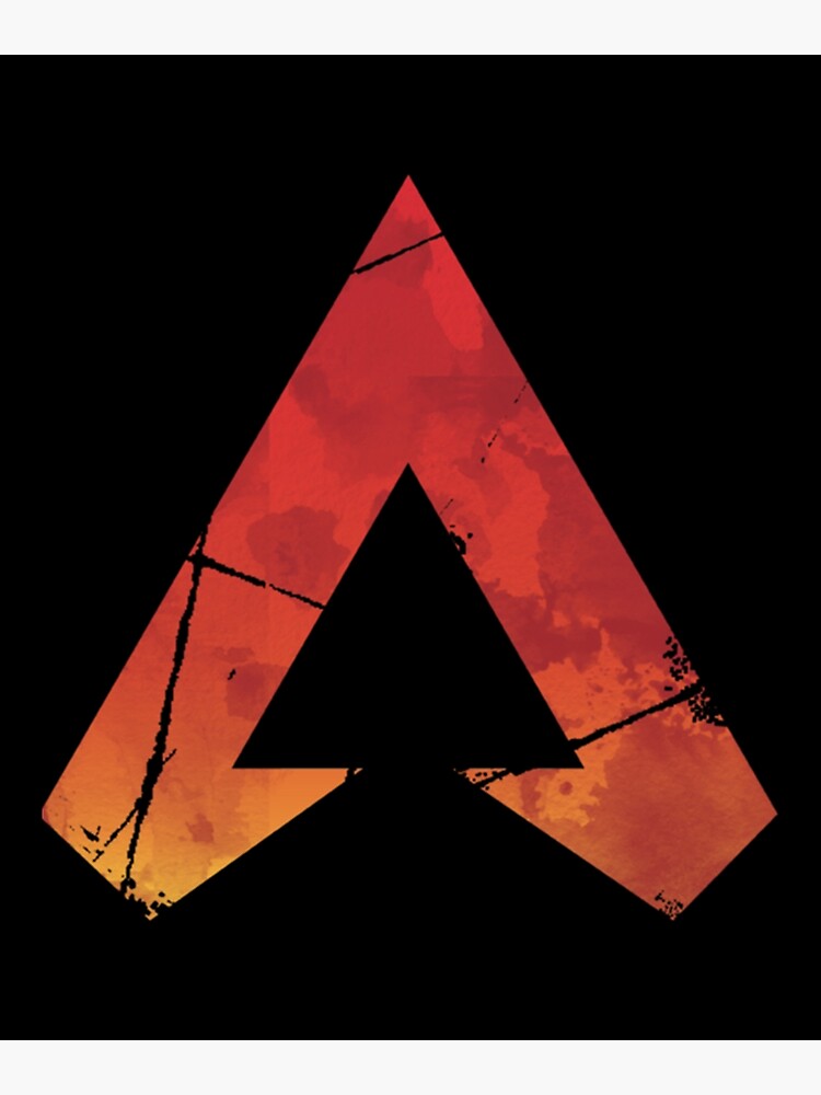 Poster « Logo Apex Legends Symbole aquarelle Apex Legends Essentiel ...