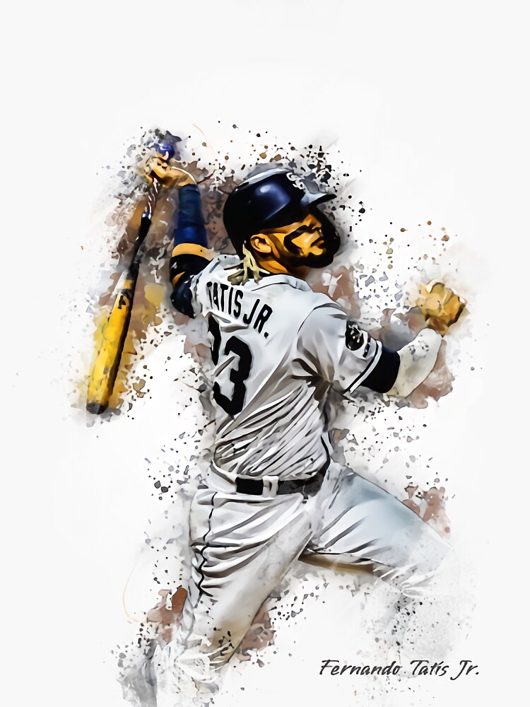 "Fernando Tatis Jr Cf6" Sticker for Sale by SabrinaMcMahona | Redbubble