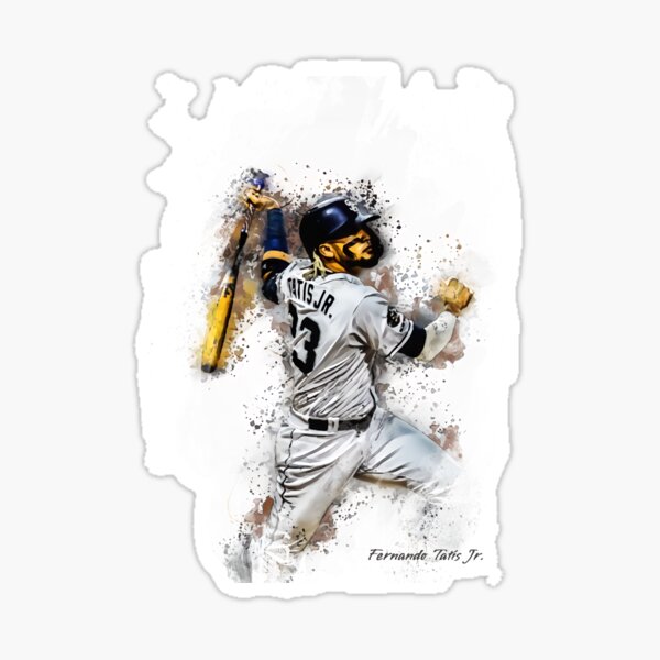 "Fernando Tatis Jr Cf6" Sticker for Sale by SabrinaMcMahona | Redbubble