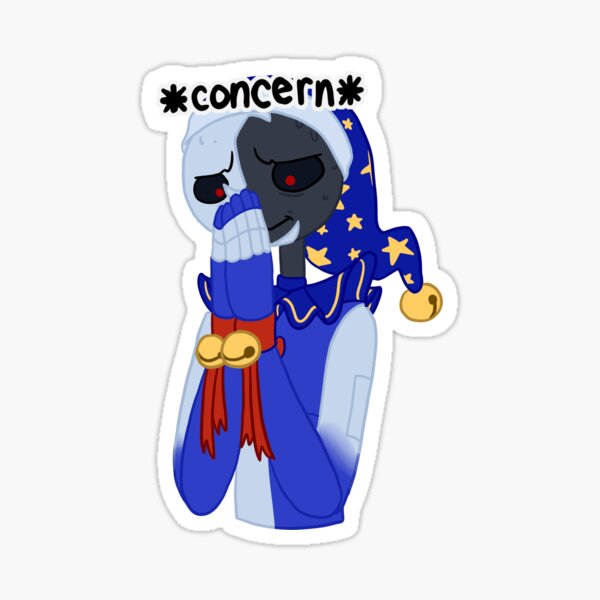 "Concerned Moondrop" Sticker for Sale by FriskProne | Redbubble
