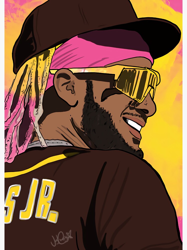 "Fernando Tatis Jr. Cousscards Illustration Qd1" Sticker for Sale by ...