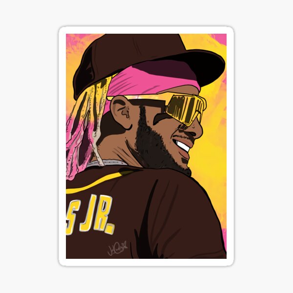 "Fernando Tatis Jr. Cousscards Illustration Qd1" Sticker for Sale by ...