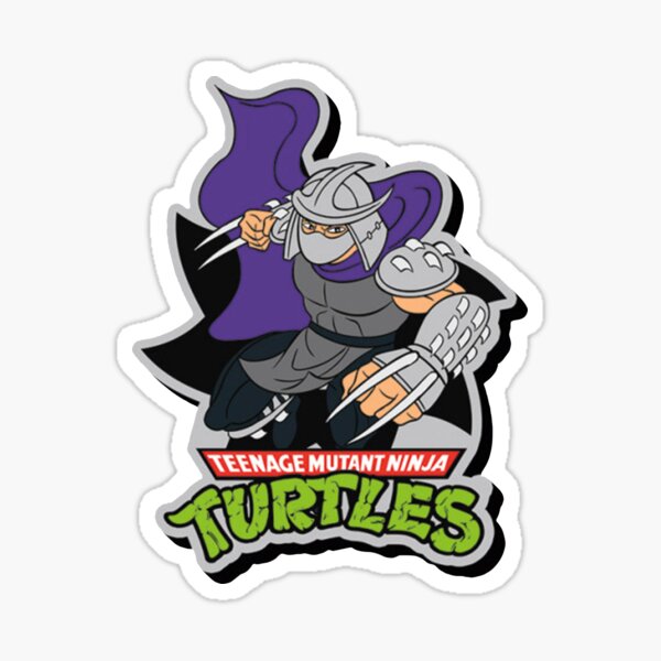 "SHREDDER TMNT" Sticker by NorbertCarroll | Redbubble