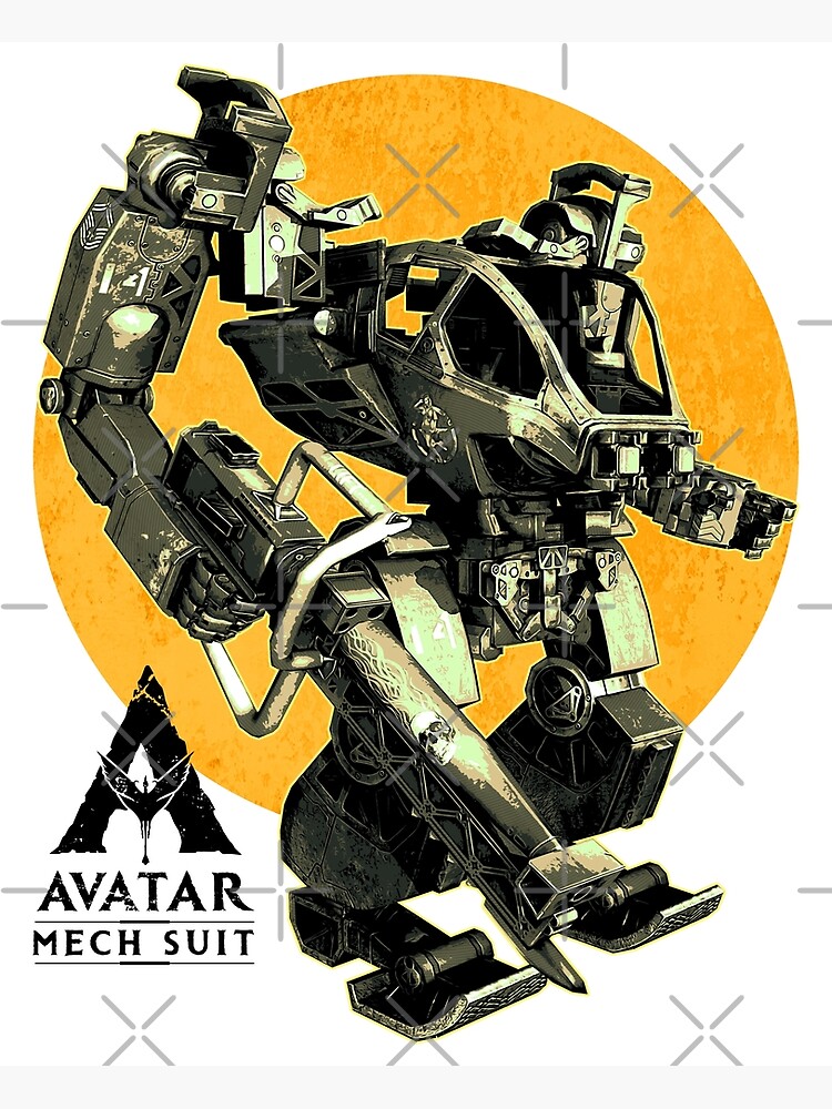 "Avatar Mech Suit Army Green" Poster for Sale by HexOne | Redbubble