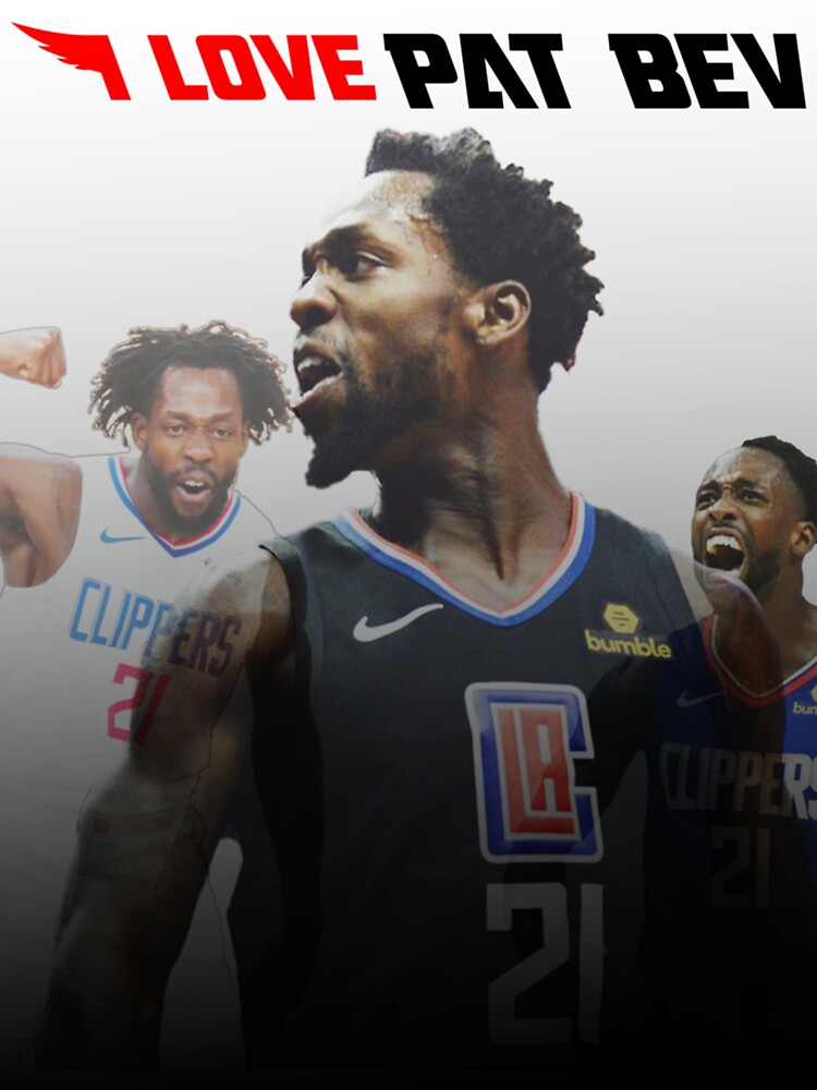 "Basketball Designs I Love Pat Bev Gifts quote " Sticker by ...