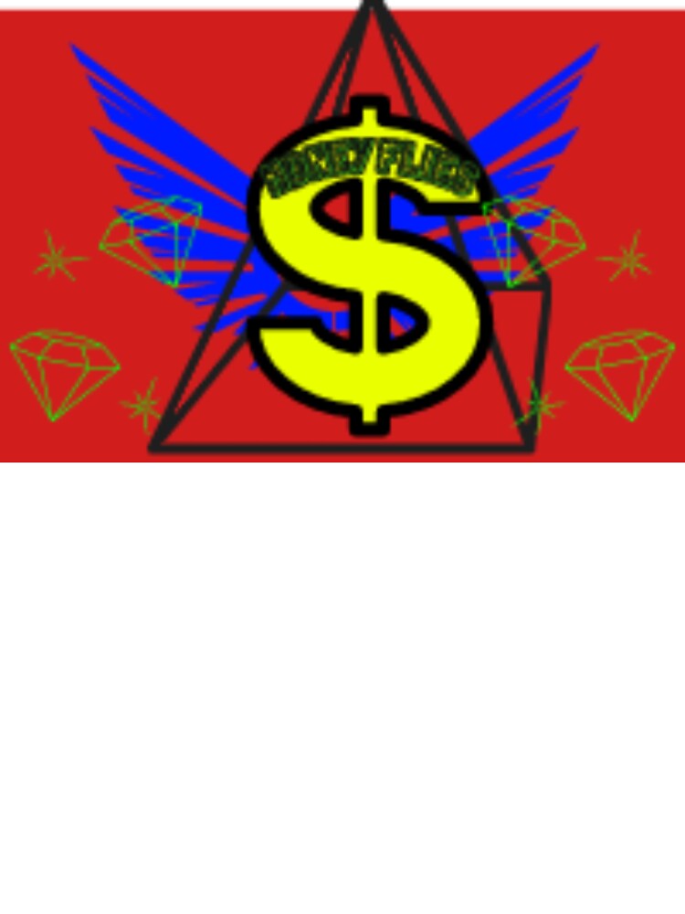 "money flies" Sticker for Sale by Clearvision22 | Redbubble