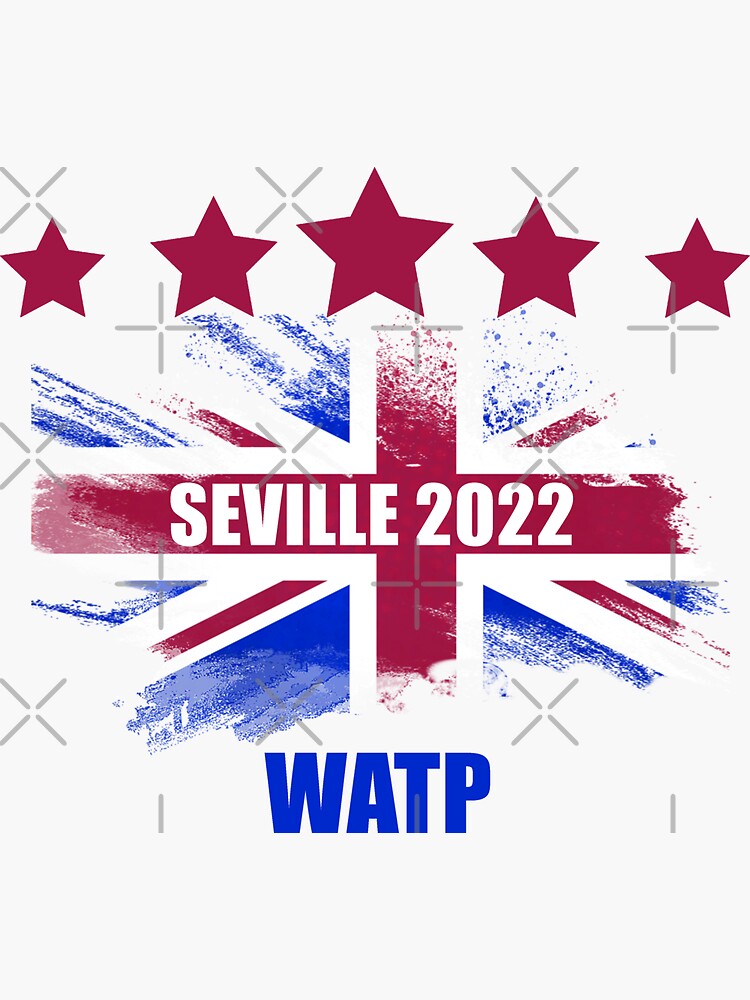 "Rangers Tshirts for Seville Watp" Sticker by CTTDesigns | Redbubble