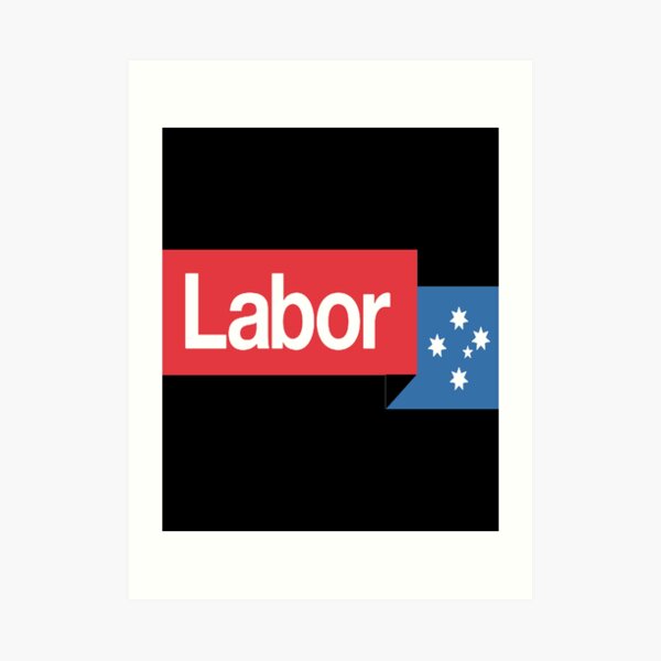 "Australian Labor Party Logo " Art Print for Sale by OnaFilloys | Redbubble