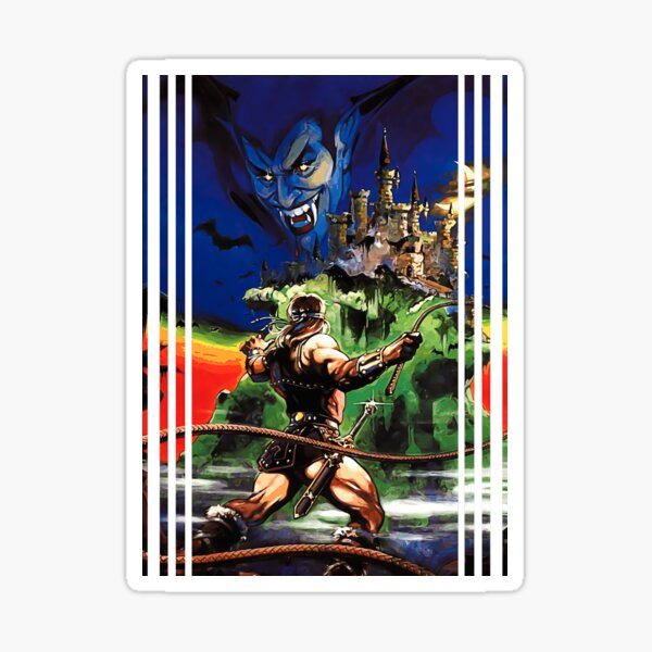 "Castlevania Castlevania game" Sticker by colascaged | Redbubble