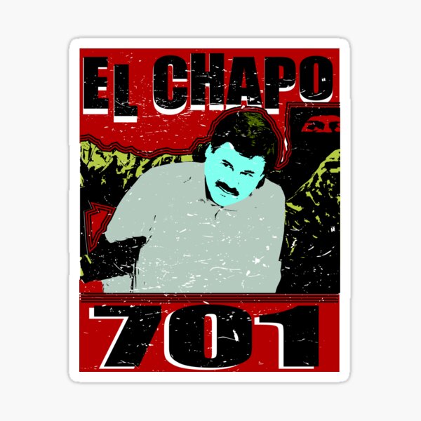 "El Chapo" Sticker by BOOST88s | Redbubble