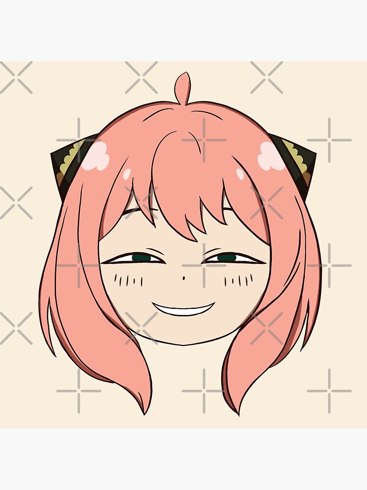 Lámina fotográfica «Anya Smug Face - Fanart de la familia Spy X» de ...