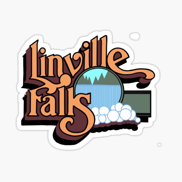 "Linville Falls NC " Sticker for Sale by CainWise | Redbubble