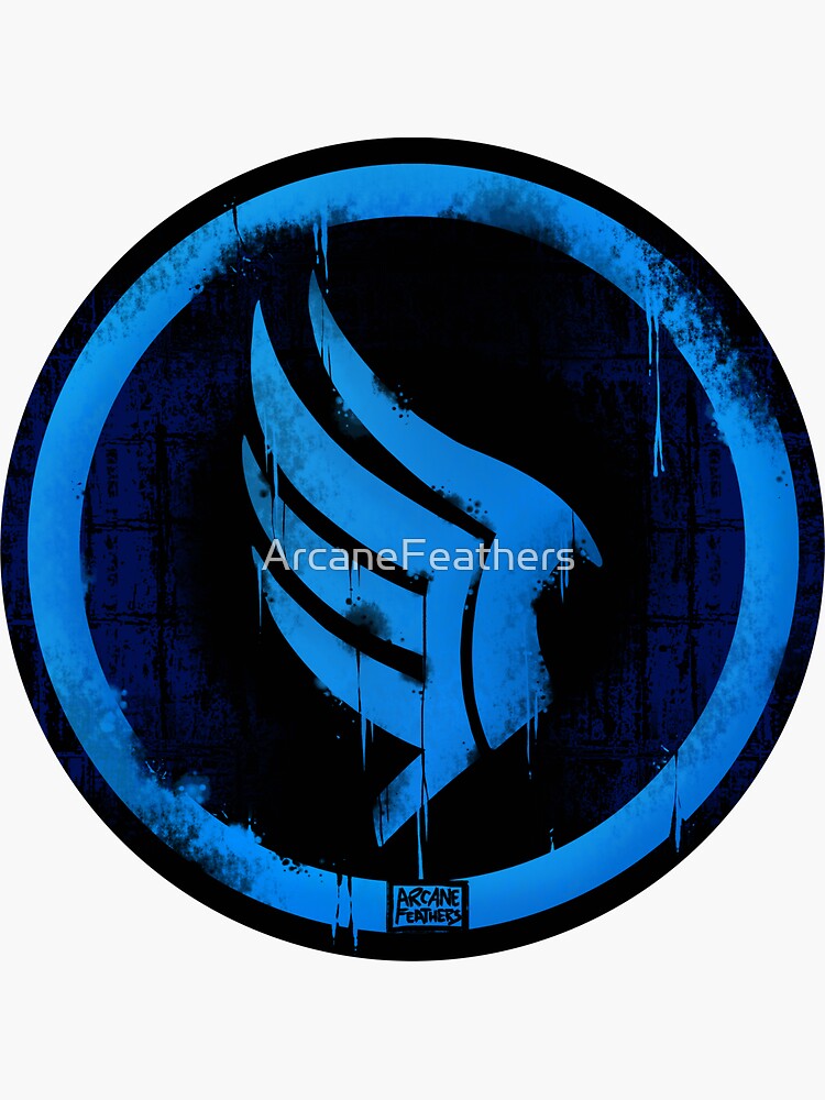 "Mass Effect Paragon" Sticker for Sale by ArcaneFeathers | Redbubble