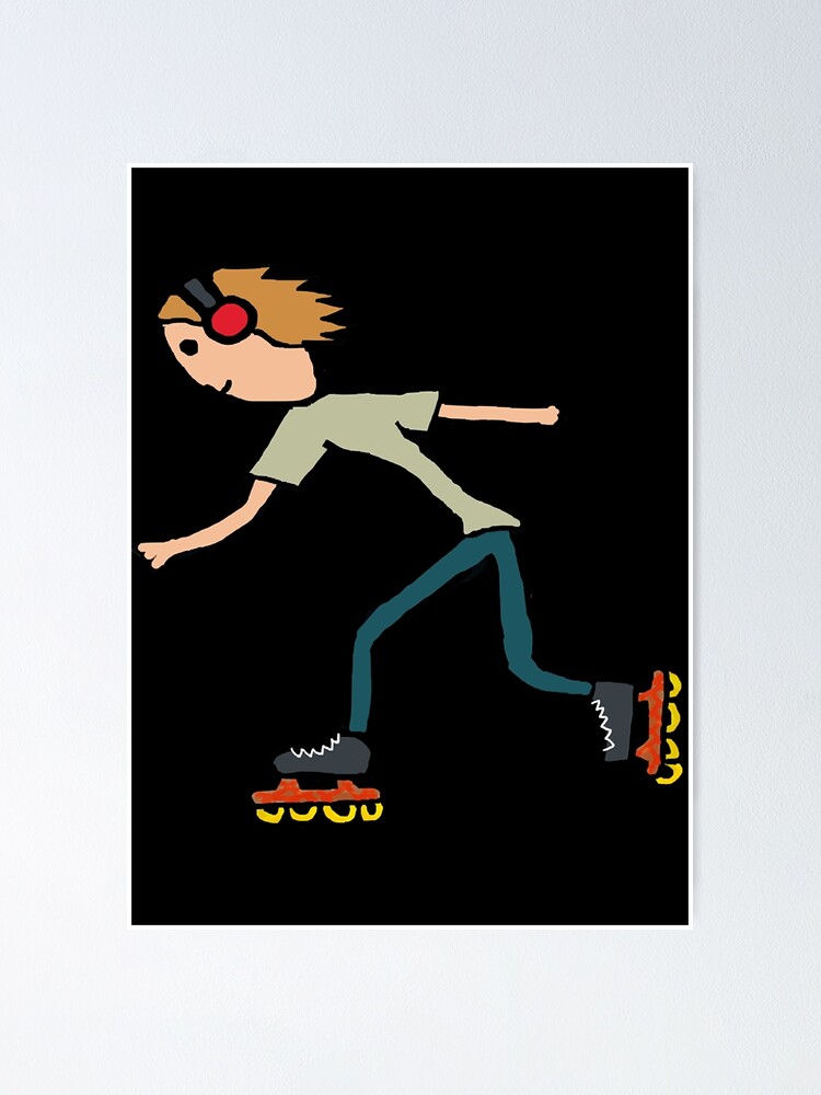 "Inline Skating " Poster by MeghanCas35338 | Redbubble