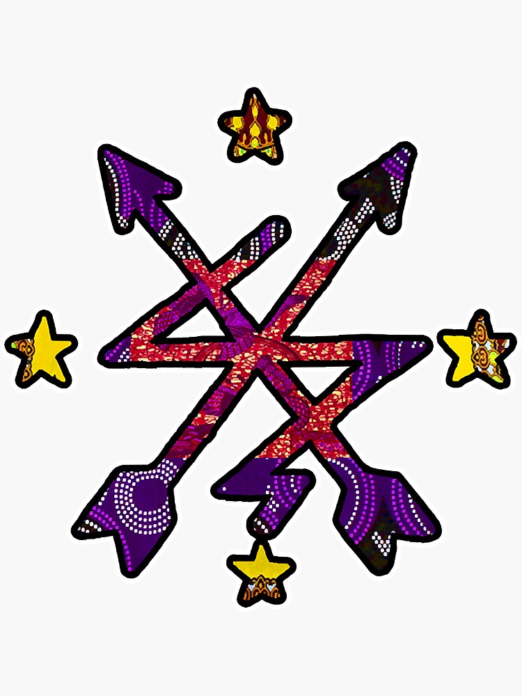 "Oya Veve Sigil " Sticker by JohnMitch83353 | Redbubble